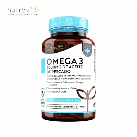Omega 3 Nutravita Concentrado - Salud Cardiovascular